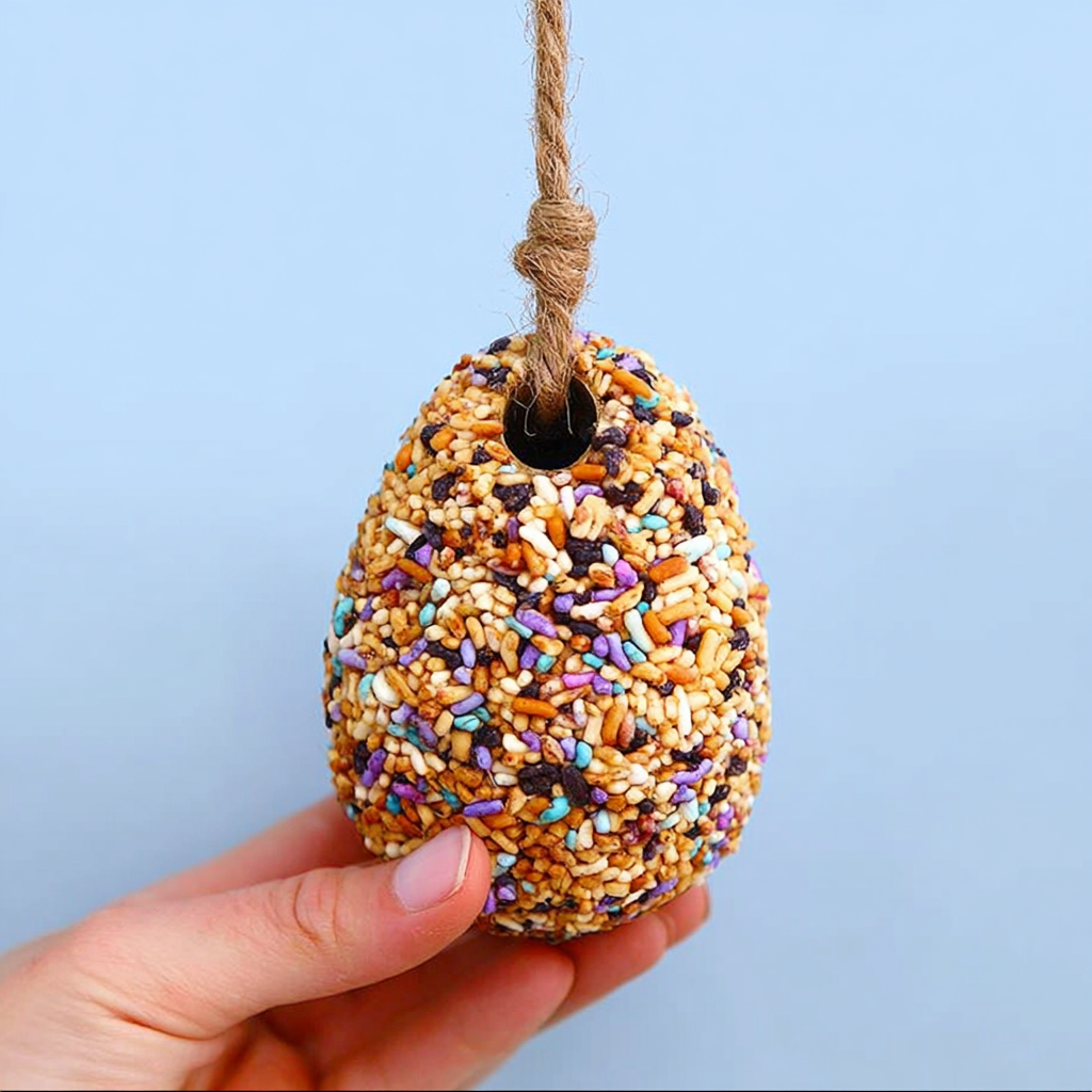 Easter Egg Bird Feeder (Fun, Easy Spring Craft for Kids & Nature Lovers ...