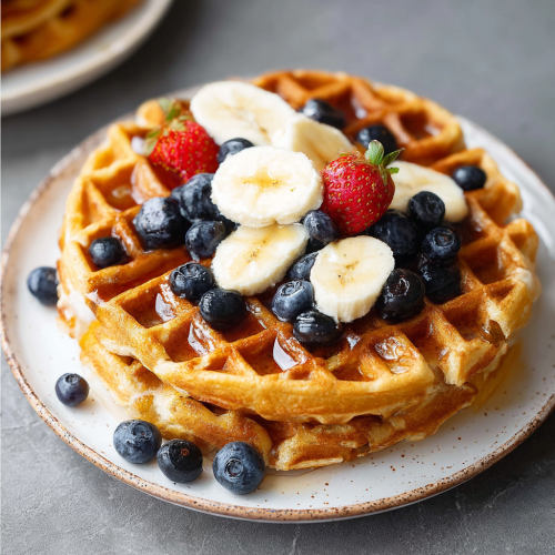 Cottage Cheese Waffles (High-Protein & Easy) - Snack On Meat