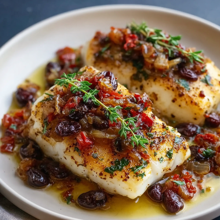 Mediterranean Chilean Sea Bass (Elegant & Easy 30-Minute Dinner ...