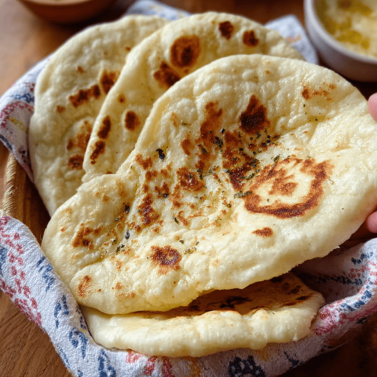 Easy No-Oven Turkish Bread (Bazlama) – Soft, Fluffy & Perfect for Wraps ...