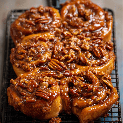 Big Fat Pecan Sticky Buns – Gooey, Soft & Irresistible - Snack On Meat
