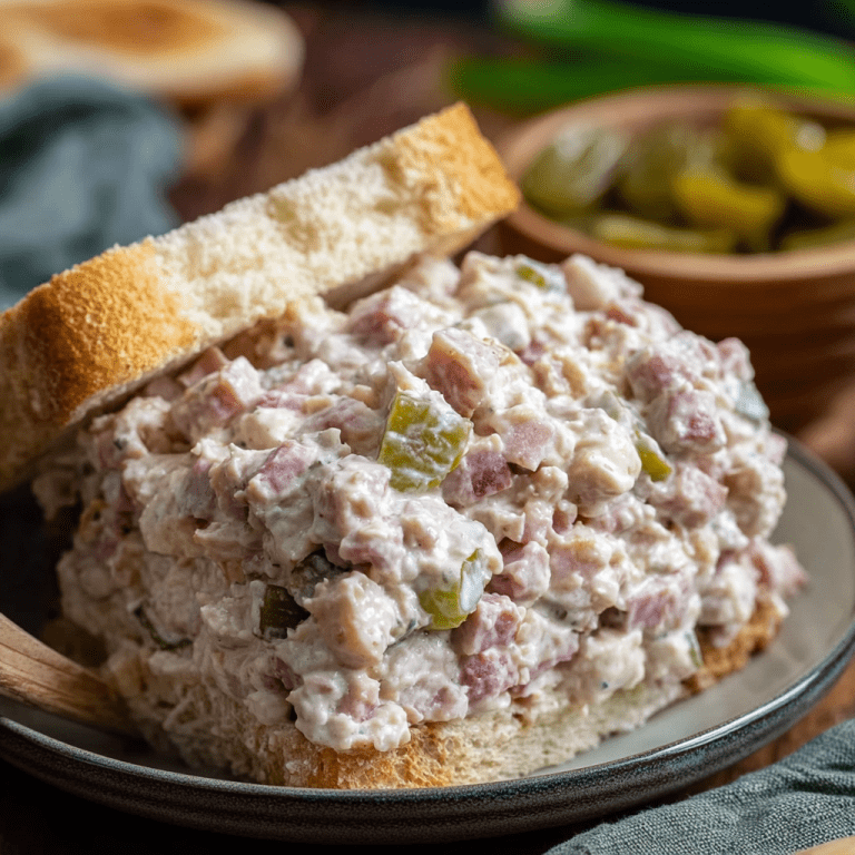 Ham Salad (Creamy, Tangy & Perfect for Leftovers!) - Snack On Meat