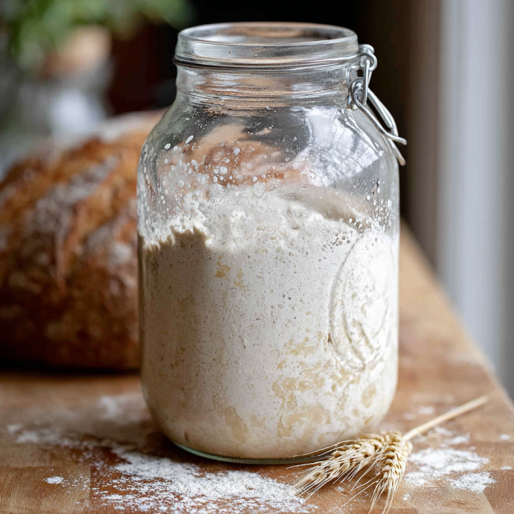 Easy Sourdough Starter - Snack On Meat